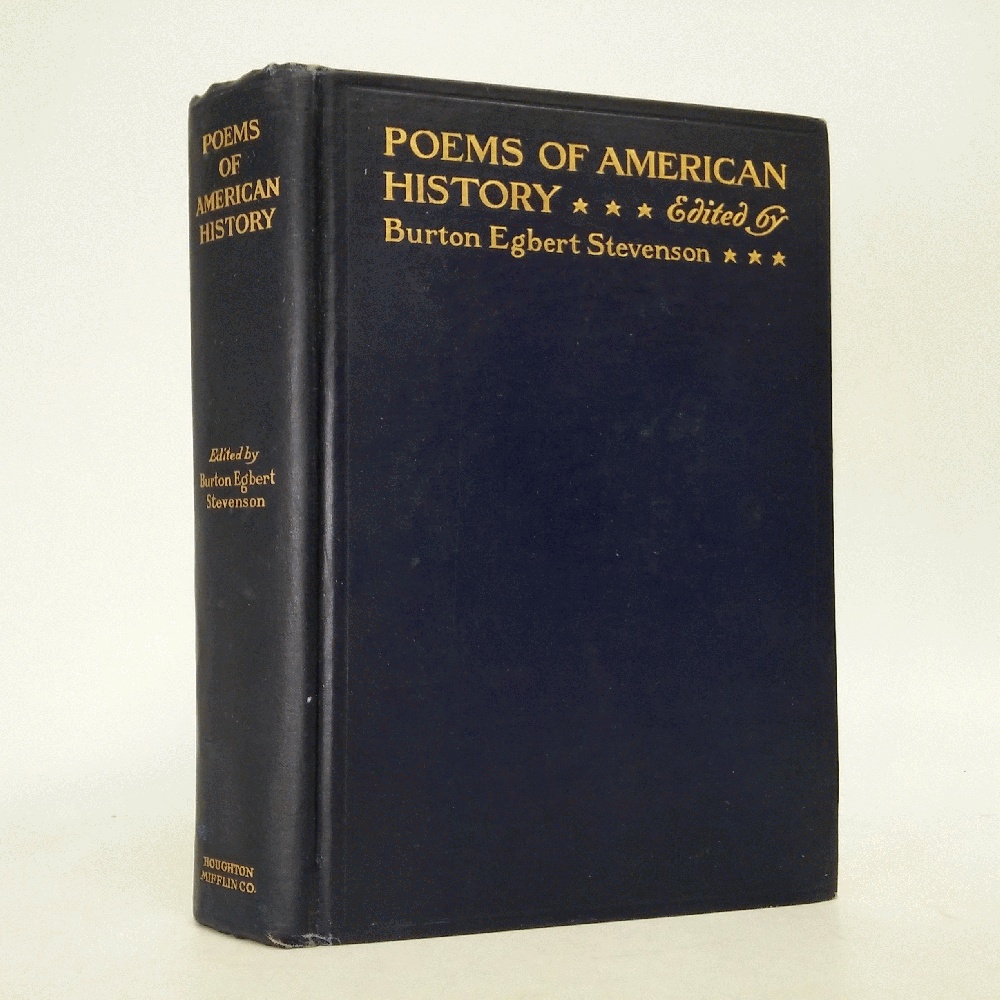Poems of American History~B. Stevenson~Abolition~John Brown ...