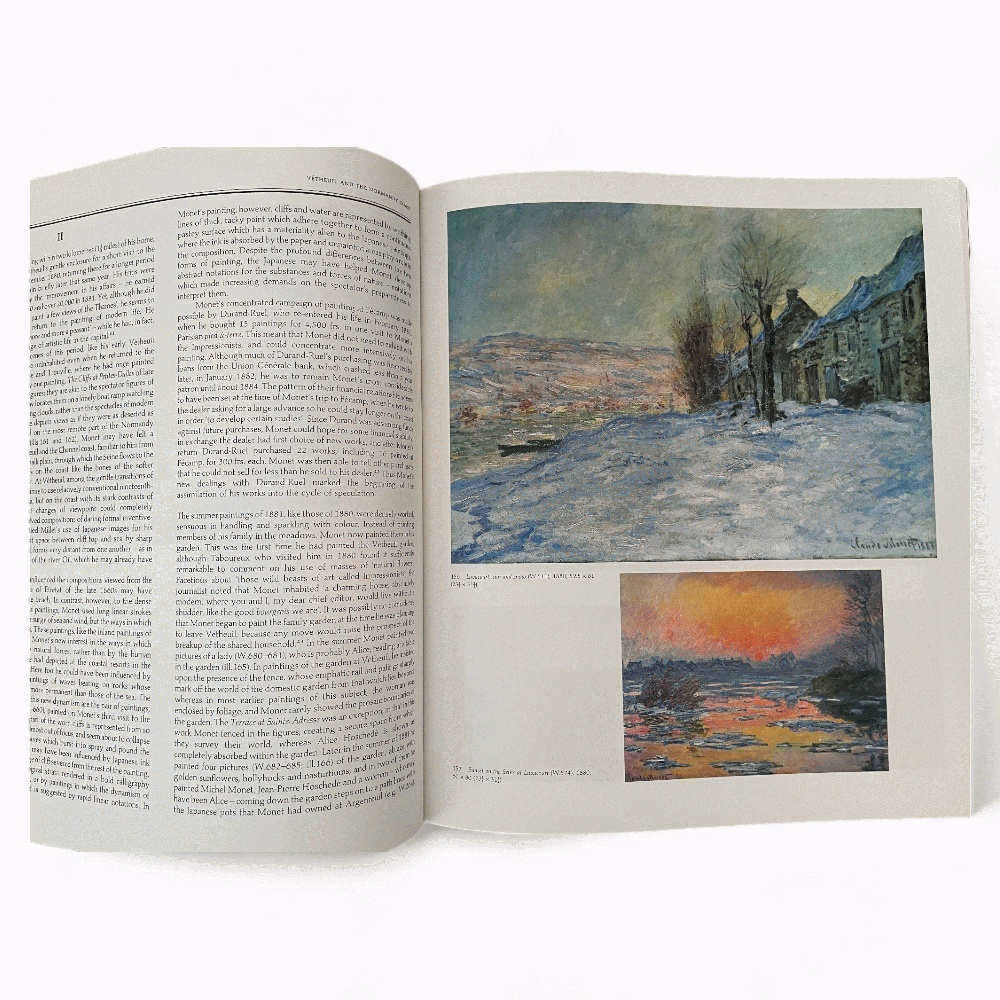 Claude Monet: The Color of Time, Impressionist, Full-color Art Book ...