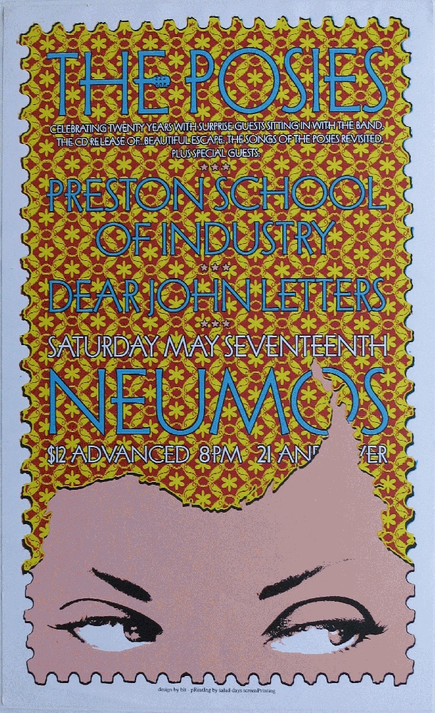 The Posies: CD Release of Beautiful Escape - Event Poster | eBay