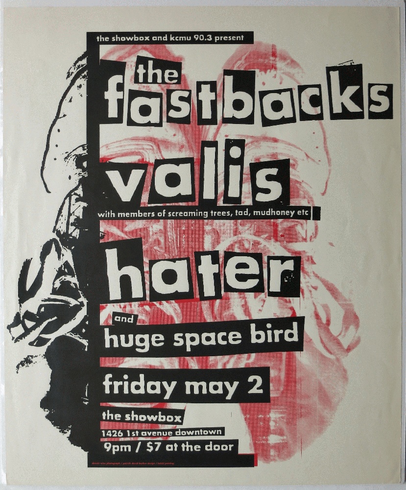 The Showbox and kcmu 90.3 present: The Fastbacks - Concert Poster | eBay