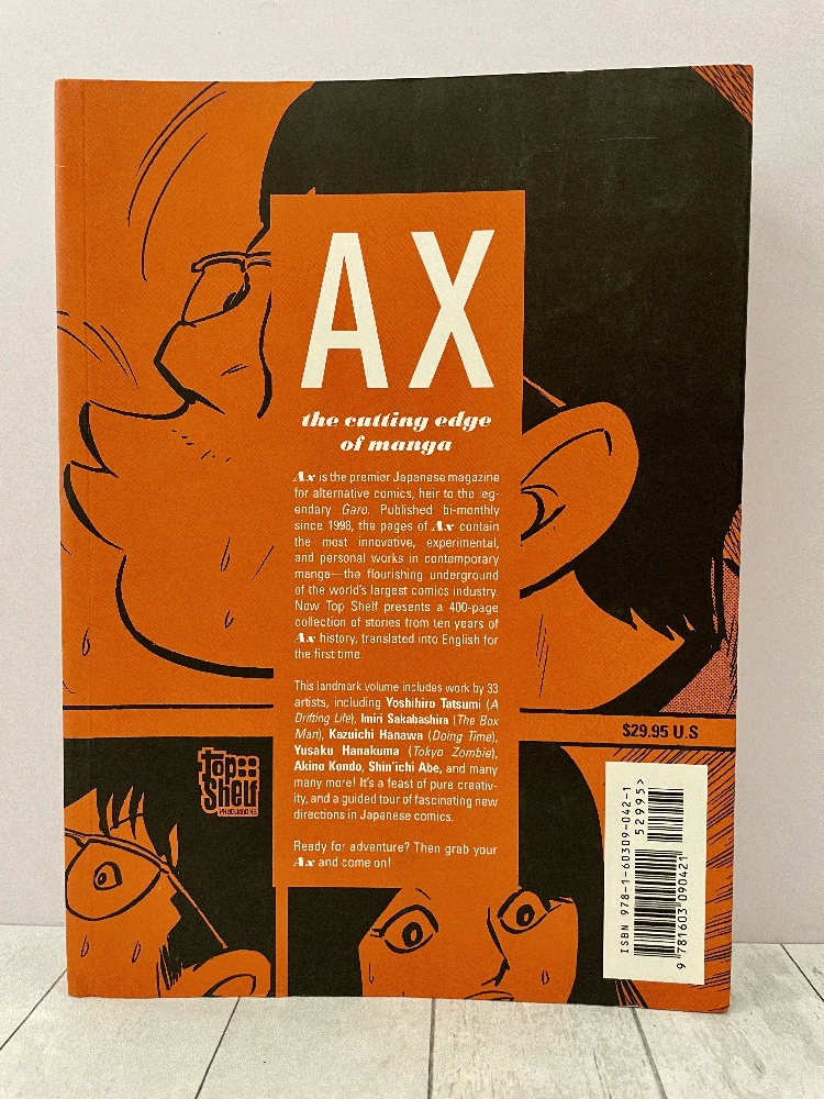 AX Vol 1: A Collection of Alternative Manga, Anthology, tatsumi, Kondoh ...